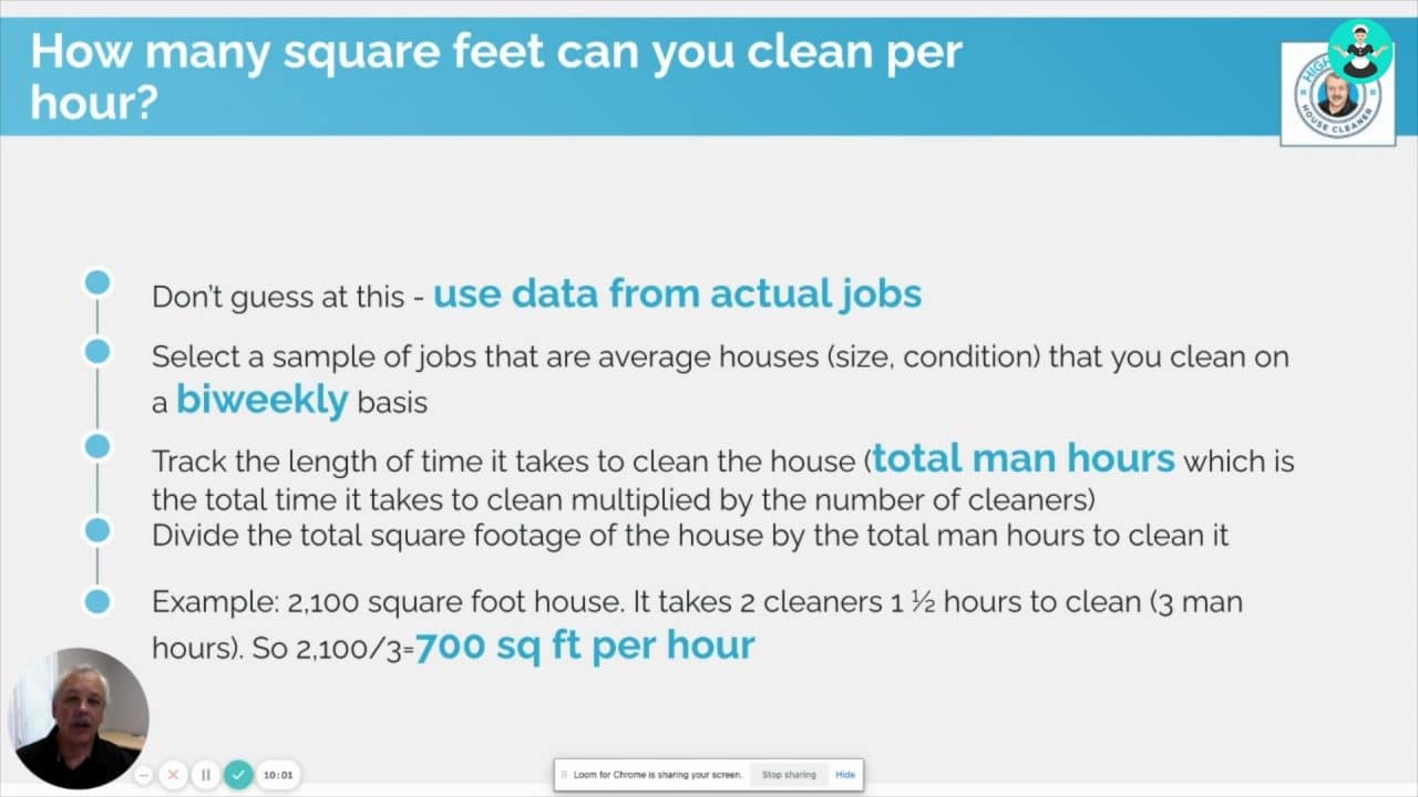 How to create a pricing system for your cleaning business