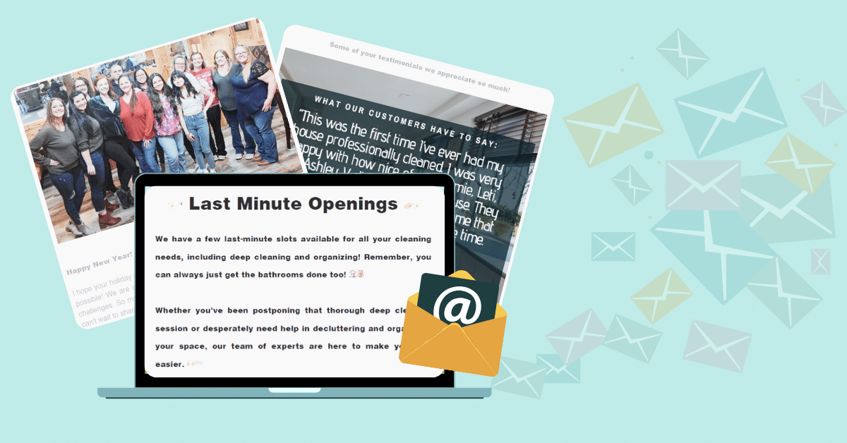Email Marketing for Cleaning Businesses: How to Rock a Newsletter